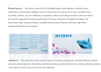China CE Permanent Makeup Tattoo Kit Disposable Gloves Rubber Household Without Powder for sale