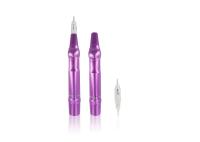 China Pink Permanent Makeup Tattoo Kit Wireless Eyebrow Makeup Pen Battery Operated for sale