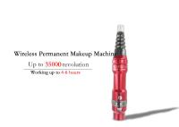 China Professional Permanent Makeup Tattoo Kit Eyebrows Tattoo Pen For Beauty Academy Student for sale