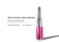 China 7V 1A Permanent Makeup Tattoo Kit Lip Eyebrow Tattoo Machine Customize Logo for sale