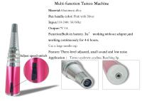 China 7V 1A Permanent Makeup Tattoo Kit Lip Eyebrow Tattoo Machine Customize Logo for sale