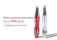 China Wireless Permanent Makeup Tattoo Machine For Eyebrow Lip MTS OEM Logo 35000 rpm for sale