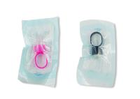 China Disposable Microblading Tattoo Pigment Ring Cup With Sponge , Makeup Eyebrow Accessories for sale