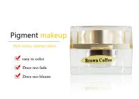 China OEM Semi-Cream Microblading Eyebrow Practice Tattoo Cream Ink Pigment For Permanent Makeup tattoo machine for sale
