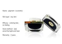 China Waterproof Eyebrow Tattoo Ink Set Semi Permanent Tattoo Colorings Skin Friendly And Smooth for sale