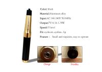 China Aluminium Alloy Permanent Makeup Machine / Cosmetic Tattoo Machine For Eyebrow Eyeliner Lip for sale