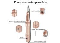China Aluminum Alloy Microneedling Eyebrow Pen Permanent Makeup Machine Easy To Operate  Low Noise for sale