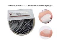China 5g 50pcs Each Jar Tattoo After Care Vitamin A / D Ointment Foil Packs Permanent Tattoo Repair Gel for sale