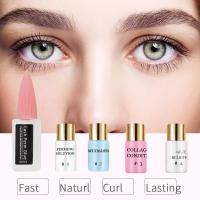 China Comestic Eyelash Lift Kit Curling Permanent Lotion Full Solution Kit Set With MSDS Certificate for sale