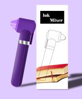 China Plastic Electric Tattoo Ink Mixer Pigment Agitator Permanent Tattoo Machine With 5 Mixer Stickes Accessories for sale