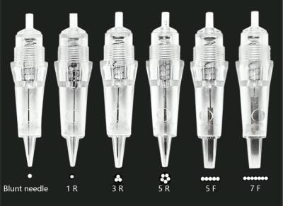 China Disposable Microding Permanent Makeup Tattoo Machine Needle For Eyeblow Lips OEM for sale