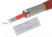 China Fantatic Four / Six Tattoo Machine Needle For Permanent Makeup Fog Eyebrow Hand Tool Hard Blade for sale