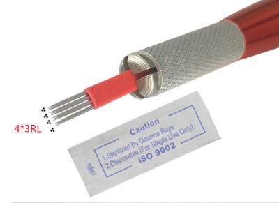 China Fantatic Four / Six Tattoo Machine Needle For Permanent Makeup Fog Eyebrow Hand Tool Hard Blade for sale