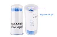 China Private Label Micro Brush Applicator Cotton Swab For Eyelash Extension And Permanent Makeup Tattoo Accessories for sale