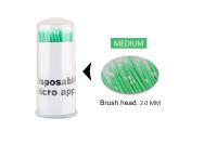 China Private Label Micro Brush Applicator Cotton Swab For Eyelash Extension And Permanent Makeup Tattoo Accessories for sale