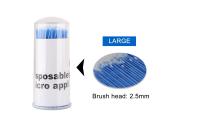 China Disposable Eyelash Cleaning Glue Removing Beauty Stick Cotton Swab Tools for sale