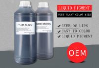 China Tattoo Permanent Makeup Pigment Plant Microblading Eyebrow Tattoo Ink 1000 ml Big Bottle for sale