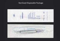 China Sweatproof Permanent Makeup Tattoo Kit Double End Microblading Marker Pen Purple Ink With Soft Ruler for sale