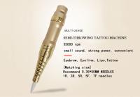China Professional Permanent Makeup Machine Copper shell Material Beauty Makeup Eyebrow Tattoo Pen Machine OEM for sale