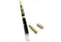 China Stainless Steel Handle Disposable Microblading Tattoo Pen With Blade 135mm Length for sale