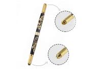 China Stainless Steel Handle Disposable Microblading Tattoo Pen With Blade 135mm Length for sale