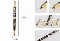 China Stainless Steel Handle Disposable Microblading Tattoo Pen With Blade 135mm Length for sale