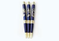 China Elegant Multifunctional Manual Tattoo Pen Black Golden Microshading Handpiece for sale