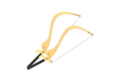 China Gold/Silver Eyebrow Microblading Line Mark Ruler For Eyebrow Design for sale