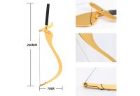 China Gold/Silver Eyebrow Microblading Line Mark Ruler For Eyebrow Design for sale