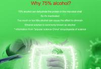 China Alcohol Based Hand Sanitizer 75% Alcohol Gel 500ml Disinfectant for sale