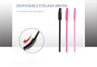 China High quality Ninong Plastic Permanent Makeup Eyebrow And Eyelash Brush for sale