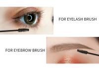 China High quality Ninong Plastic Permanent Makeup Eyebrow And Eyelash Brush for sale