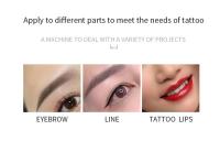 China Professional digital powerful motor semi permanent makeup handpiece /tattoo machine for sale