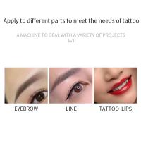 China Professional Tattoo Machines Digital Semi Permanent Makeup Machine kit Digital Cosmetic Tattoo Gun for sale