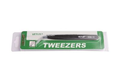 China Factory Price Grafting Eyelash High Quality Stainless Steel Tweezers OEM Accepted for sale