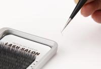 China Factory Price Grafting Eyelash High Quality Stainless Steel Tweezers OEM Accepted for sale
