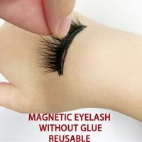 China 22mm False Eyelash Factory Supply New Wholesale Best Magnetic False Eyelashes for sale