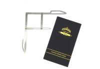 China Permanent Makeup Stainless Steel Eyebrow Shaping Tool Silver Ratio / Mean Caliper Divider Microblading Accessories for sale