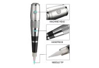 China Stainless  Steel Electric Pen Eyebrow Tattoo Permanent Makeup Machine With 5 Speed for sale