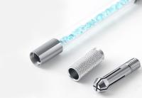 China Wholesale Price Double-headed Tattoo Manual Pen Crystal Acrylic Microblading Permanent Makeup Pen for 3D Eyebrow for sale