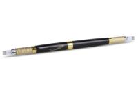 China Wholesale Price  Eyebrow Microblading Pen 2 head Tattoo Pen for Permanent Makeup Pen Tebori Pen Eyebrow Tattoo for sale