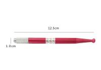 China Aluminum Alloy Permanent Makeup Cross Head Microblading Tattoo Pen for sale