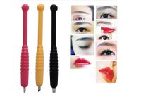 China Sterilized Disposable Microblading Manual Pen With Cruved Needle for sale