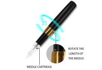 China Black Semi Permanent 3R Eyebrow Tattoo Machine With Touch Screen for sale