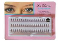 China Factory Price 60pcs/Set 8/10/12 mm Lashe Black Natural Fake False Eyelash Long Cluster Eyelash Extension Makeup for sale