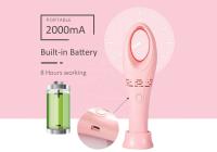 China USB Portable Rechargeable  Bladeless No Leaf No Blade Waterproof Blower Fan Tool For Eyelash Extension And Eyelash Graft for sale