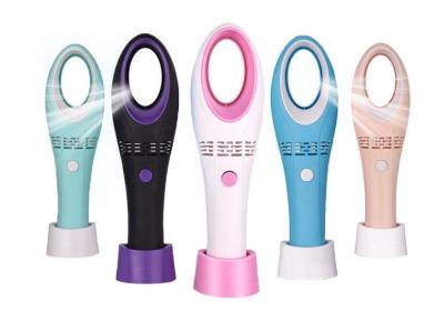 China USB Portable Rechargeable  Bladeless No Leaf No Blade Waterproof Blower Fan Tool For Eyelash Extension And Eyelash Graft for sale