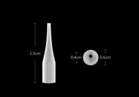 China High Quality Disposable Small Size Plastic Permanent Makeup Needle Tip for sale