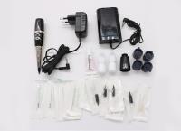 China Stainless Steel Permanent Makeup Machine Complete Tattoo Kit Tattoo Gun for sale