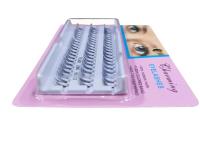 China 60pcs/Set Individual Black Natural Fake Eyelash Long Cluster Extension for sale